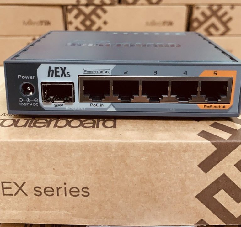 Mikrotik RB760iGS (hEX S) - MikroTIK Việt Nam